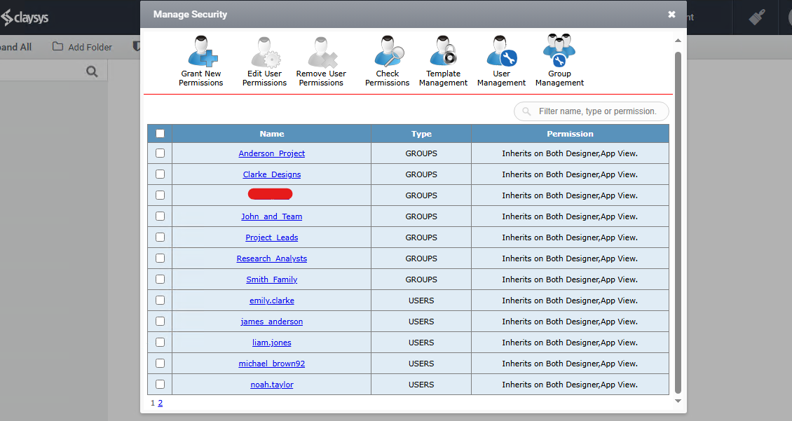 AppForms Security - ClaySys Technologies