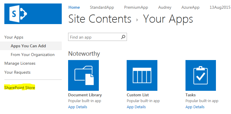Add ClaySys App in office365 - ClaySys Technologies