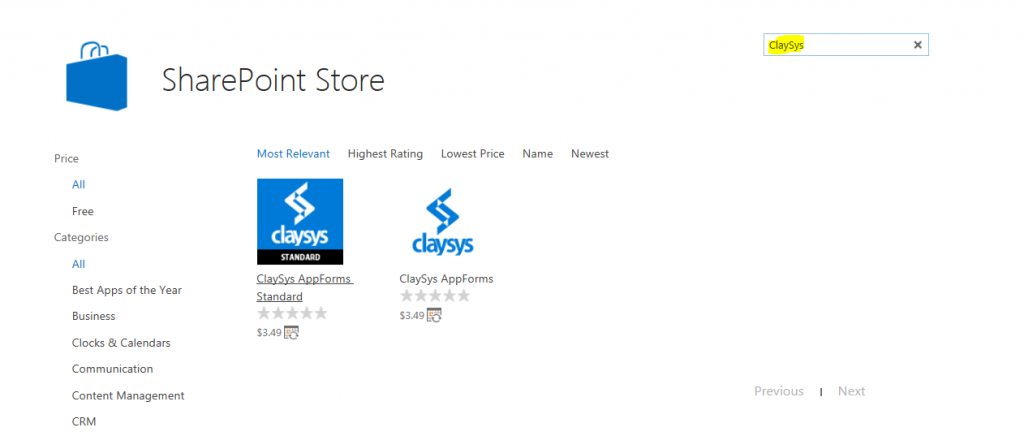 Add ClaySys App in office365 - ClaySys Technologies