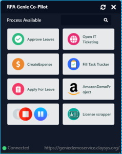 RPA Genie Co-Pilot - ClaySys Technologies