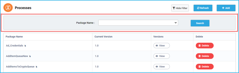 Show Filter - ClaySys Technologies