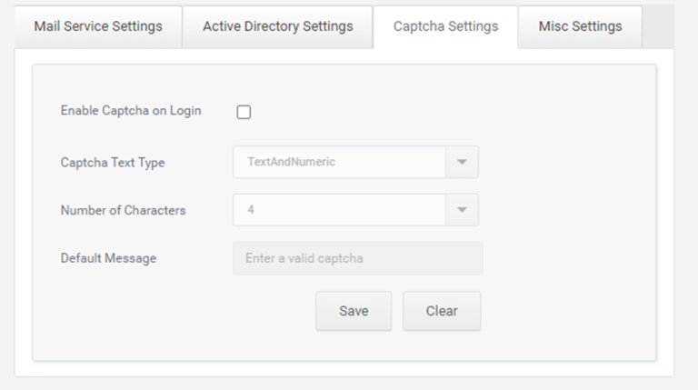 AppForms Settings - ClaySys Technologies