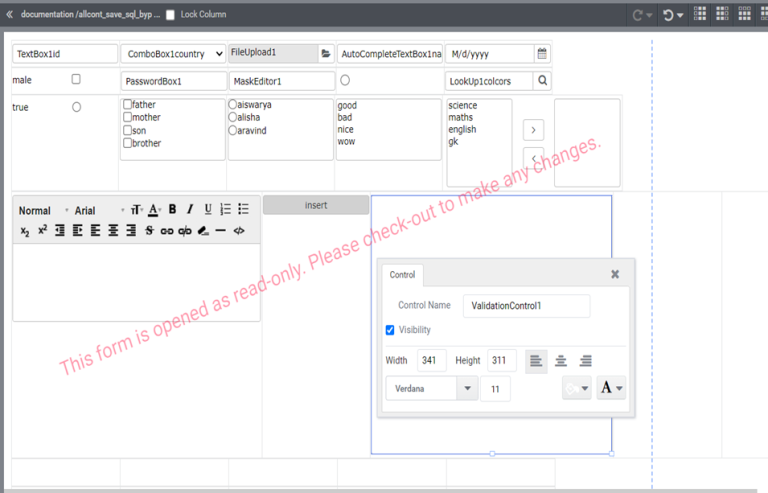 Validation Control - ClaySys Technologies