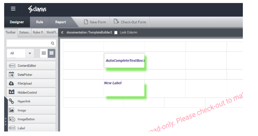 Template Builder - ClaySys Technologies