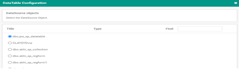 Data Table - ClaySys Technologies