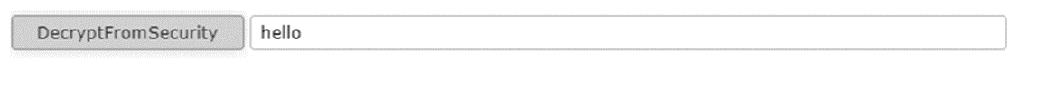 DecryptFromSecurity - ClaySys Technologies