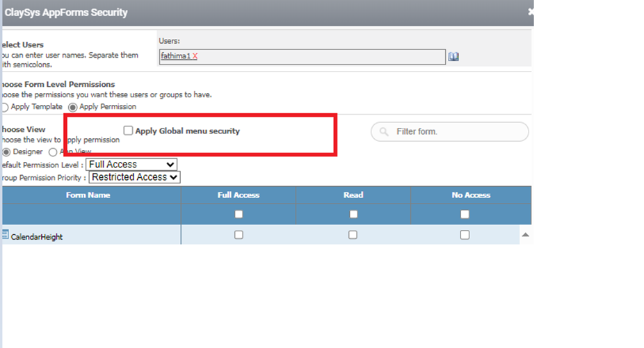 Grant Permissions - ClaySys Technologies