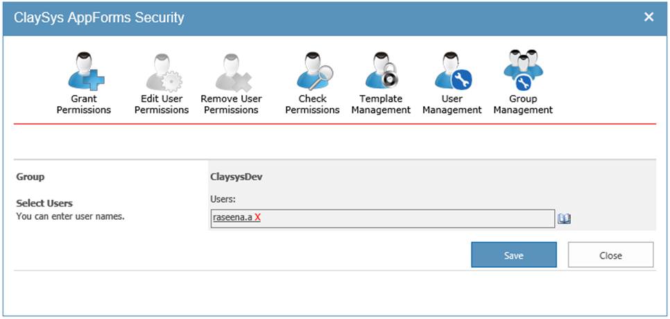 Group Management - ClaySys Technologies