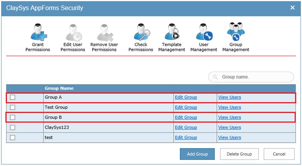 Group Management - ClaySys Technologies