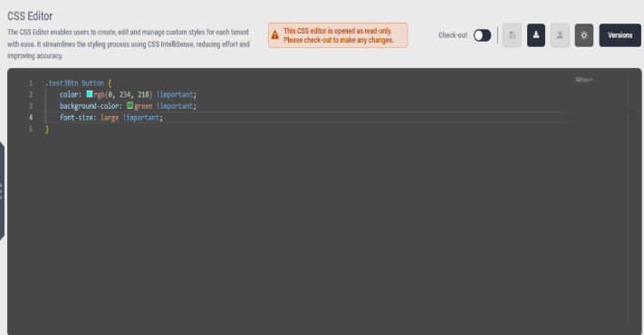 CSS Editor - ClaySys Technologies